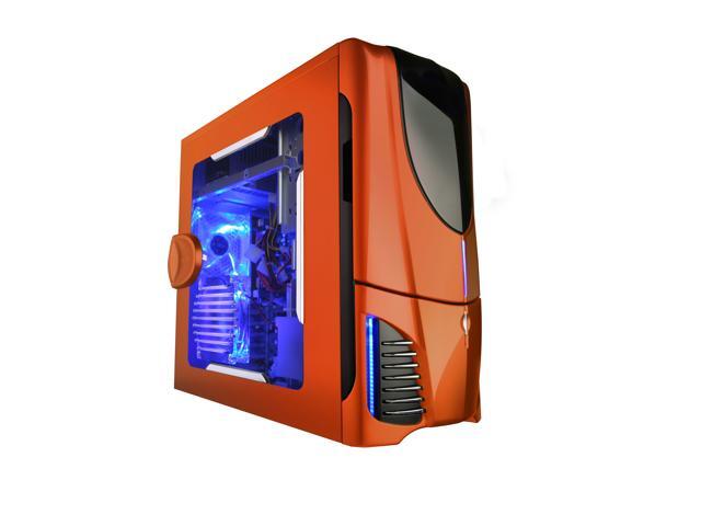 NZXT Apollo ORANGE NP Orange SECC Steel Chassis ATX Mid Tower Computer ...