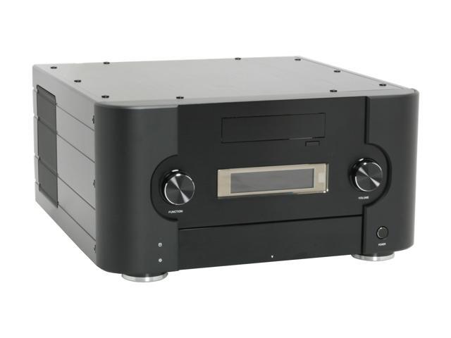 SILVERSTONE Black Aluminum Crown Series CW02B-MXR ATX Media Center ...