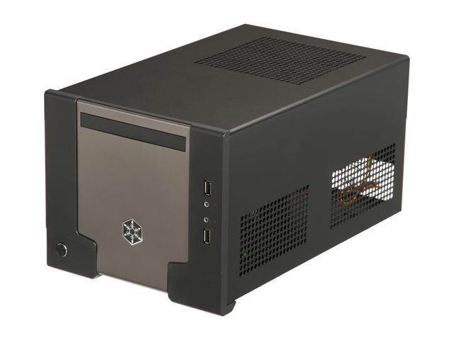 SilverStone Sugo Series SG07-B Black Aluminum / SECC Mini-ITX Desktop ...