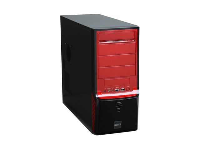 GIGABYTE GZ-X4BPD-500 Black / Red SECC Steel / Plastic ATX Mid Tower ...