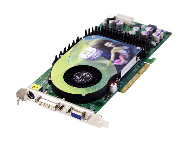 EVGA GeForce 6800 DirectX 9 128-A8-N343-AX 128MB 256-Bit DDR AGP 4X/8X ...