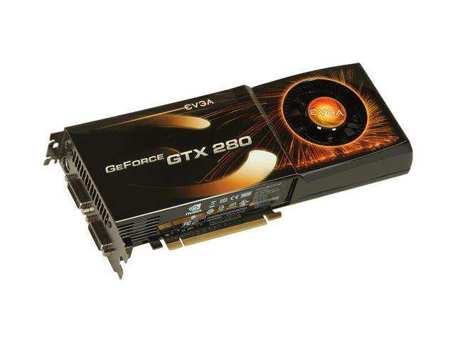 EVGA GeForce GTX 200 SuperClocked GeForce GTX 280 DirectX 10 01G-P3 ...