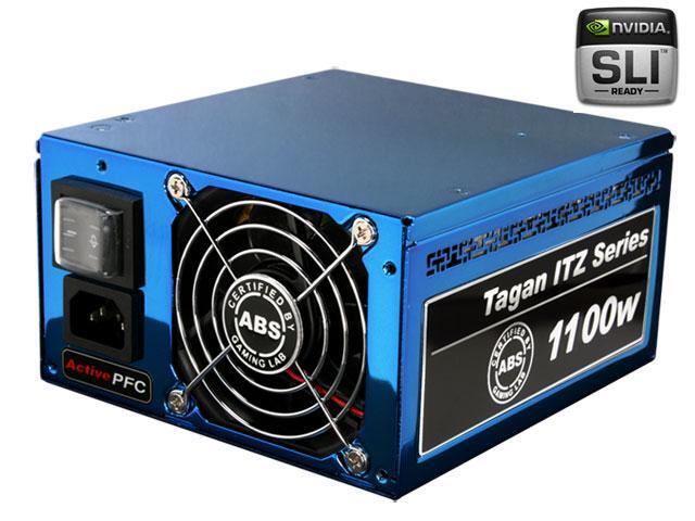 ABS Tagan ITZ Series ITZ1100 1100W ATX12V / EPS12V SLI Certified ...
