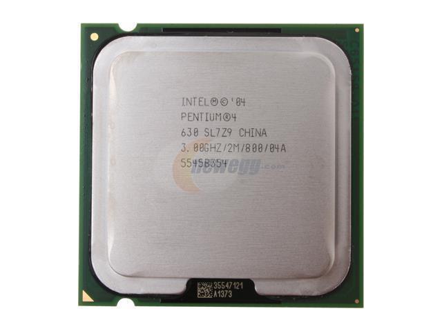 Intel Pentium 4 630 Prescott Single-Core 3.0 GHz LGA 775 ...