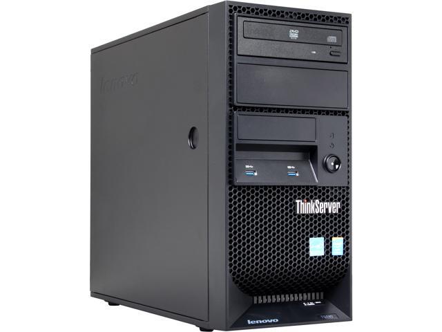 Lenovo ThinkServer TS140 70A4003AUX Tower Server - 1 x Intel Xeon E3-1226 V3 Quad-core 3.30 GHz ...