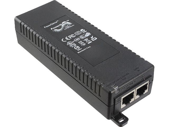 Microsemi PD-9001GR/AT/AC-US 1-port 30W 802.3at PoE Injector - Newegg.com