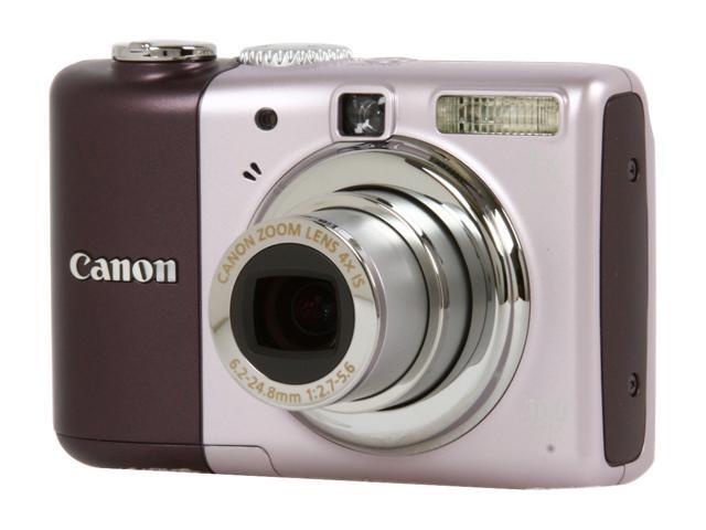 Canon PowerShot A1000 IS Purple 10.0 MP 4X Optical Zoom Digital Camera ...