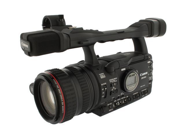 Canon XH A1S Black 1/3" 3CCD 2.8" 207K Professional HDV Camcorder w ...