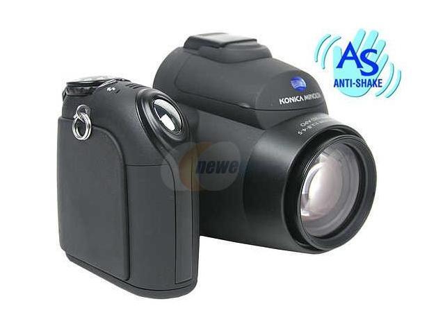 KONICA MINOLTA DiMAGE Z3 Black 4.0MP 12X Optical Zoom Digital Camera ...