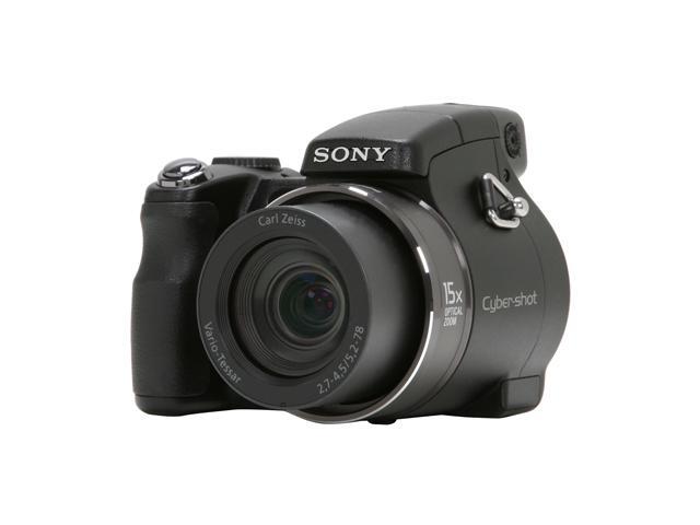 SONY Cyber-shot DSC-H7 Black 8.1 MP 15X Optical Zoom Digital Camera ...
