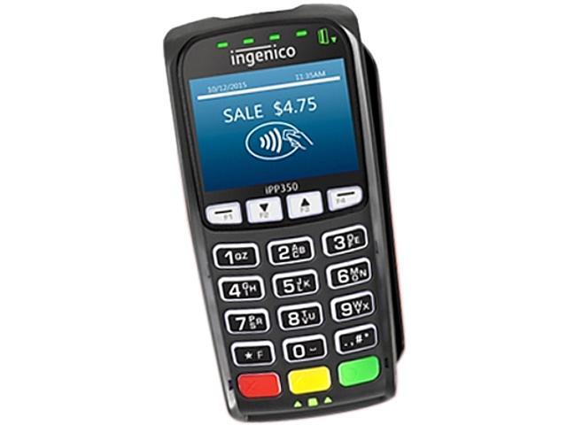 Ingenico iPP 350 15-key POS Payment Terminal, Telium 2 OS, Color LCD ...