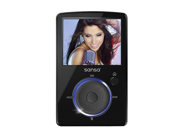 SanDisk Sansa Fuze 1.9" Black 2GB MP3 / MP4 Player - Newegg.com