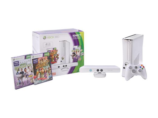 Xbox 360 Kinect White Bundle