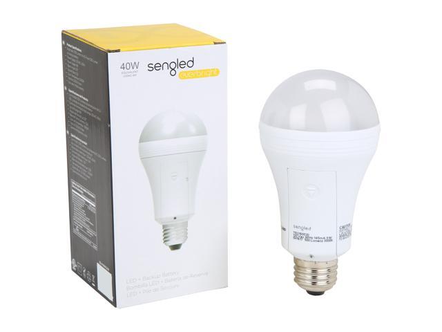 Sengled EB-A19NAE26W Everbright Emergency LED Light Bulb with ...