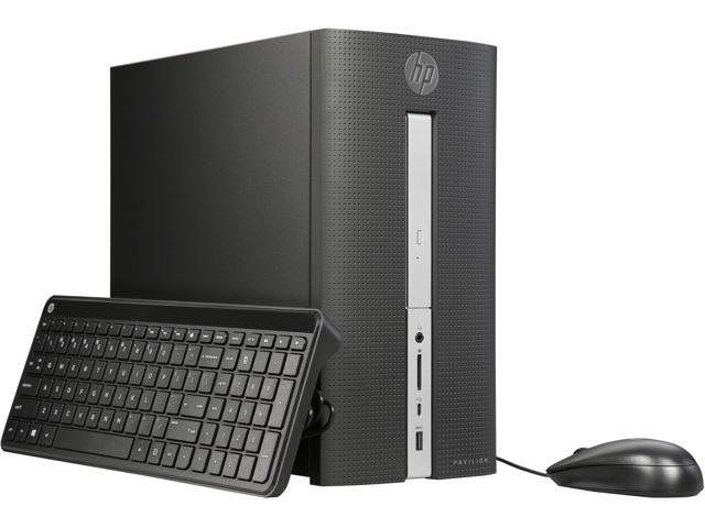 HP Desktop Computer Pavilion 570-p014 A10-Series APU A10-9700 (3.50 GHz ...