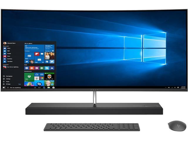 Refurbished: HP Curved All-in-One Computer ENVY 34-b010 Intel Core i7 ...