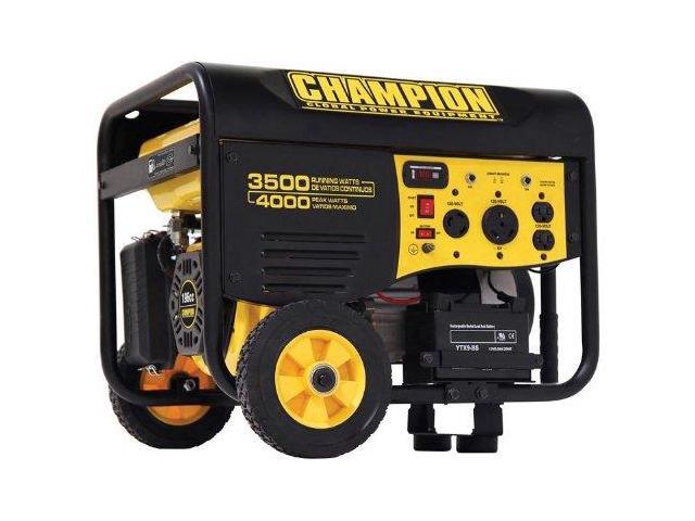 Champion 46565 3500/4000 Watt Remote Start Portable Gas-Powered ...