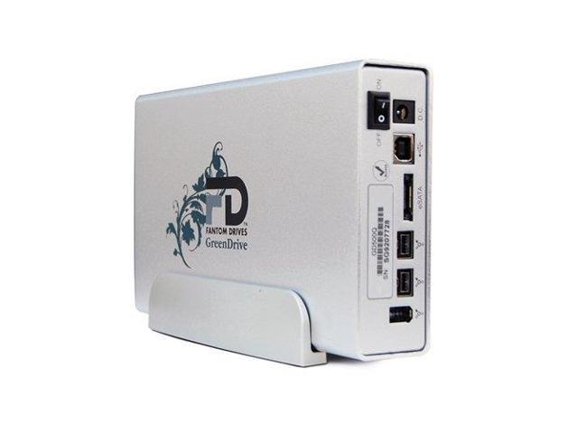 Fantom Drives 4TB USB 2.0 / eSATA / Firewire 400/800 GreenDrive Quad ...