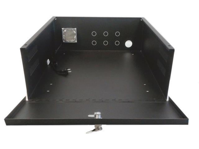 DVR & NVR Lock Box 18"x18"x5" inch, Built-In Fan, 16 Gauge - Newegg.com