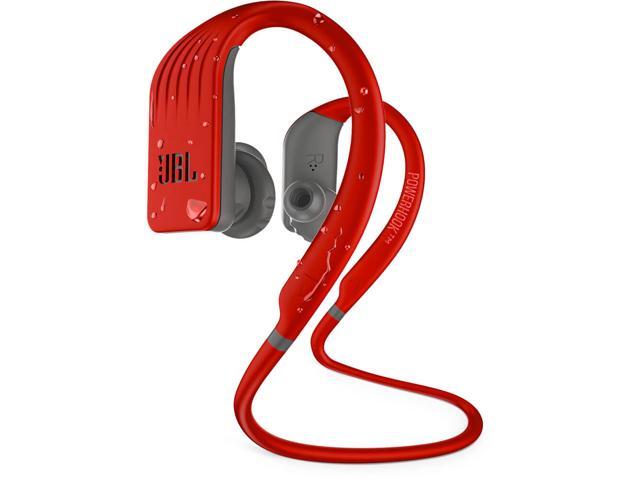 JBL Red JBLENDURJUMPREDAM Waterproof Wireless Sport In-Ear Headphones ...