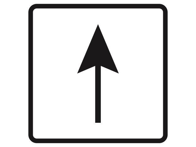 Up Arrow Street Sign