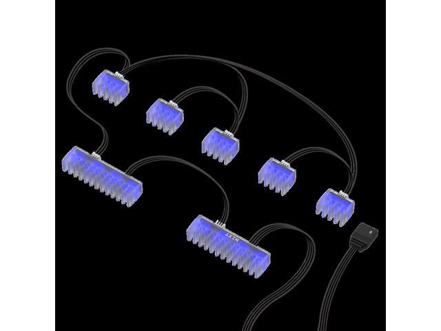 NZXT HUE 2 Cable Comb Accessory - Two 24-Pin and Five 8-Pin ...