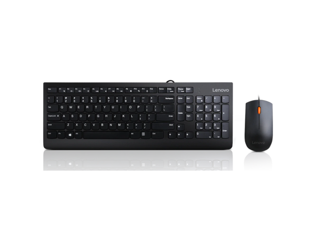 Lenovo 300 USB Combo Keyboard & Mouse - US English (103P) - Newegg.com