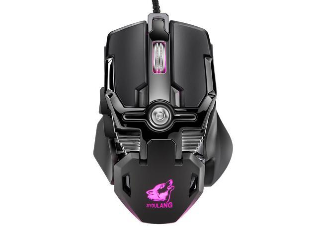 Professional Gaming Mice 8 Button Mechanical Gaming Mouse USB Wired ...