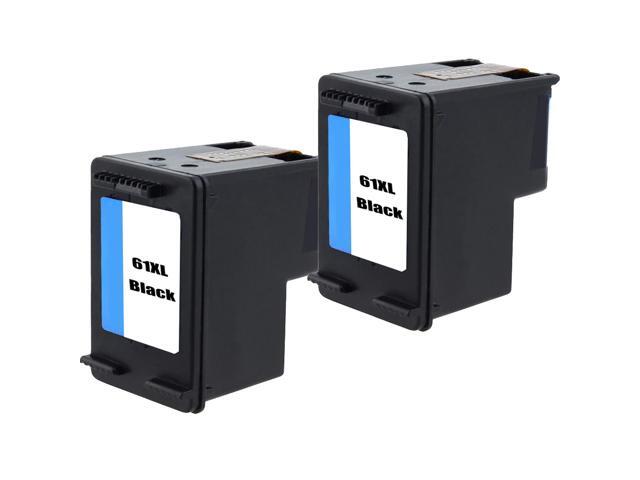 2 Pack 61 XL Rem Black Ink Cartridge For HP ENVY 4500 4501 4502 4504 2-pack-61-xl-rem-black-ink-cartridge-for-hp-envy-4500-4501-4502-4504