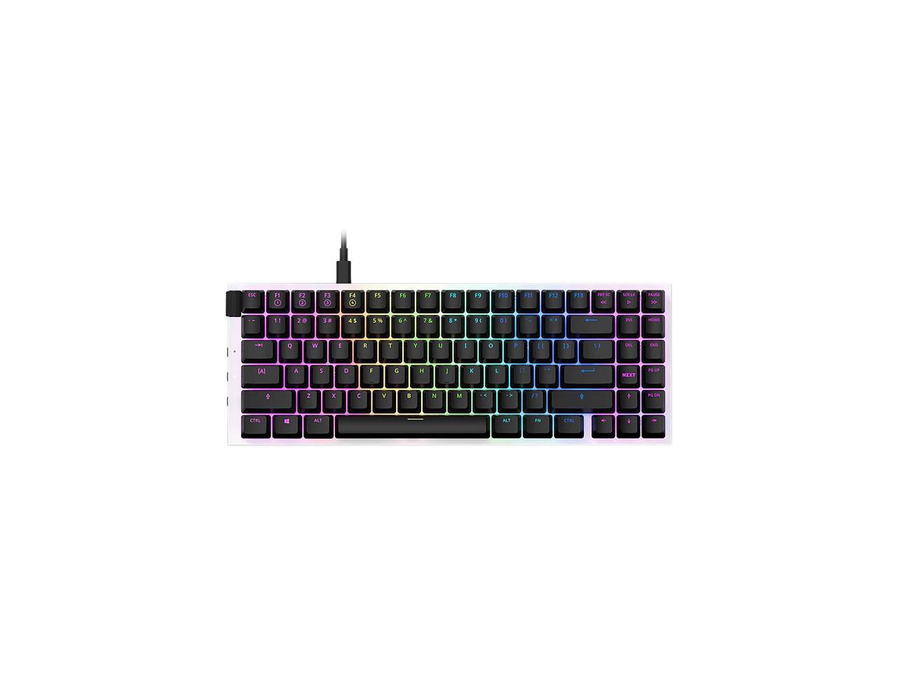 NZXT Function Mini TKL Mechanical Keyboard KB-175US-WRPC Gaming ...
