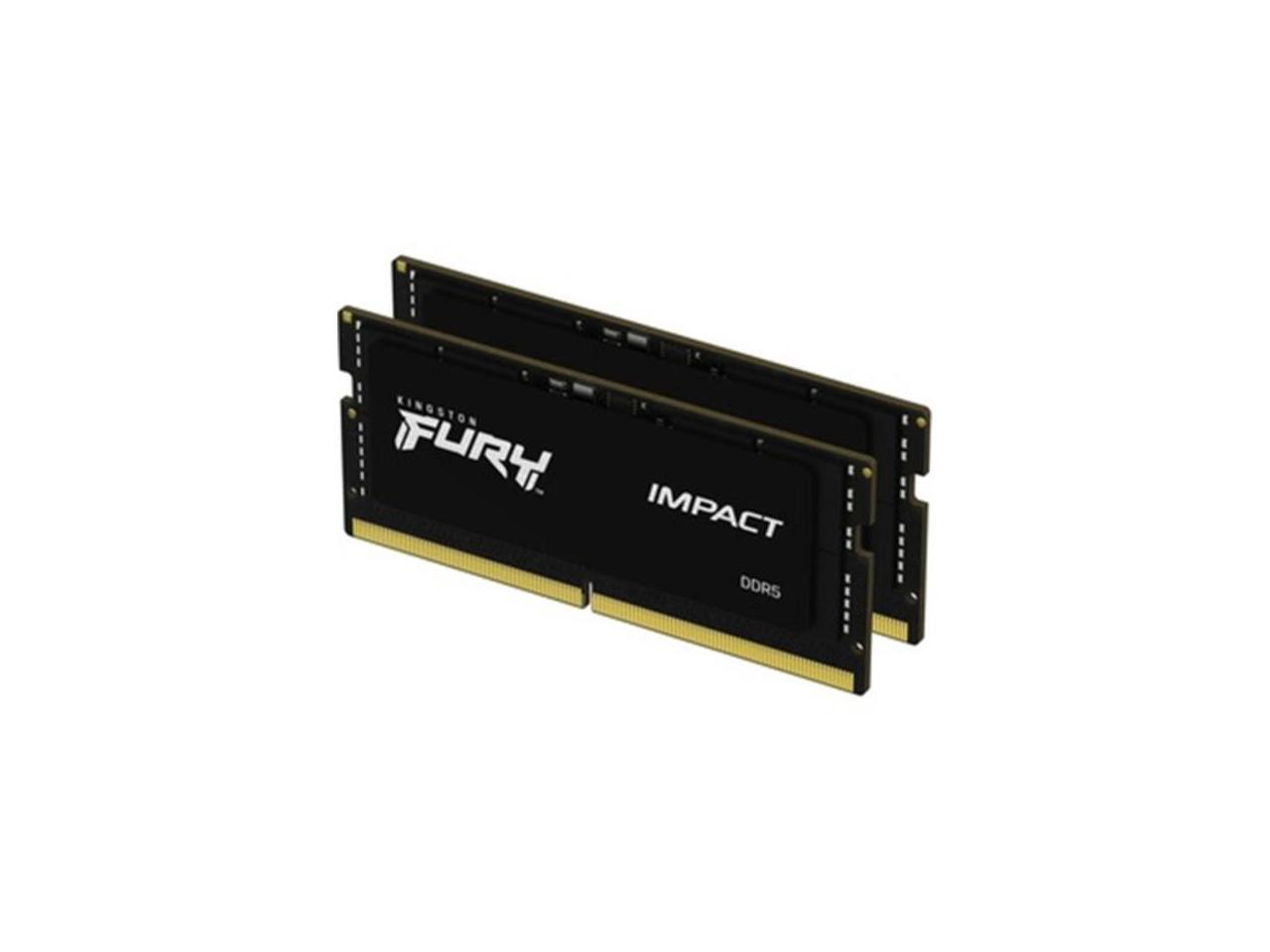 Kingston FURY Impact 32GB (2 x 16GB) 262-Pin DDR5 SO-DIMM DDR5 4800 (PC4 38400) 740617326147 | eBay