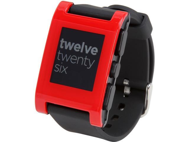 Pebble Watch Red