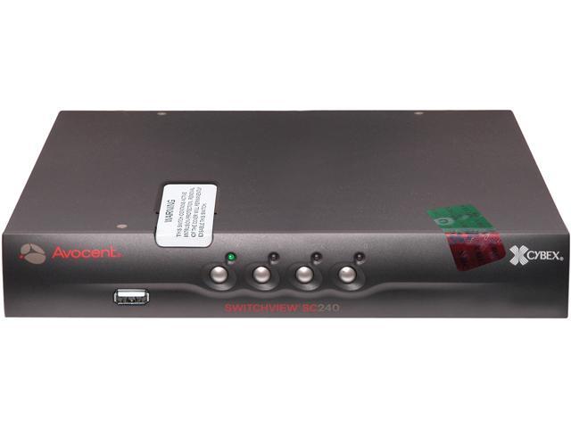Avocent SC240-001 SwitchView SC240 4-Port KVM Switch - Newegg.com