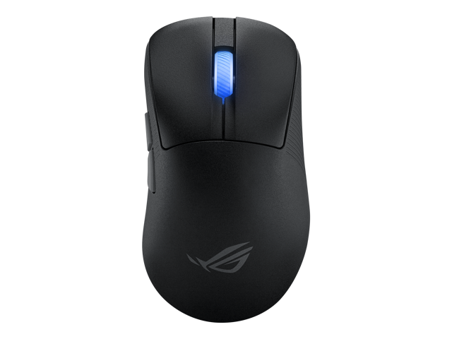 NeweggBusiness ASUS ROG Keris II WL Ace 54 gram ergonomic mouse 42000 dpi ROG Micro Switch SpeedNova wireless technology ROG Polling Rate Booster 4000 Hz in wireless mode up to 8000 Hz in