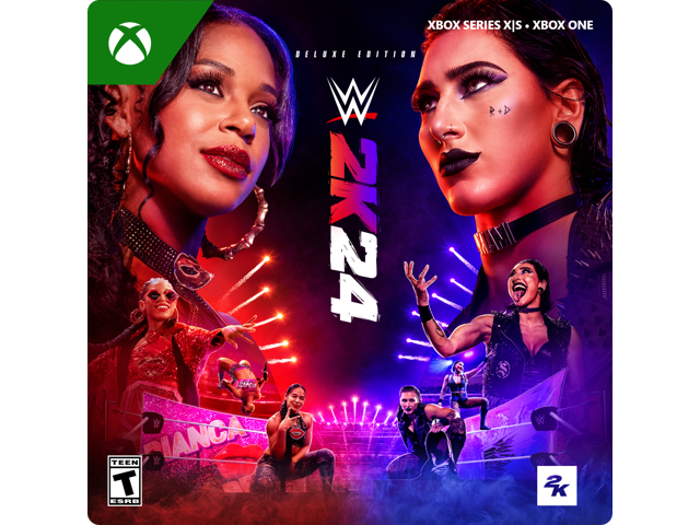 NeweggBusiness WWE 2K24 Deluxe Edition Xbox Series X S Xbox One Digital Code