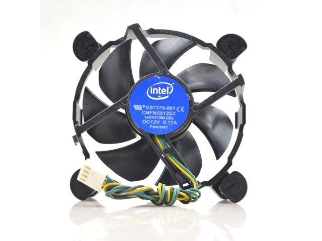 Intel CPU fan E97379-001 E97379-003 12v 0.17A i3 cpu cooling fan ...