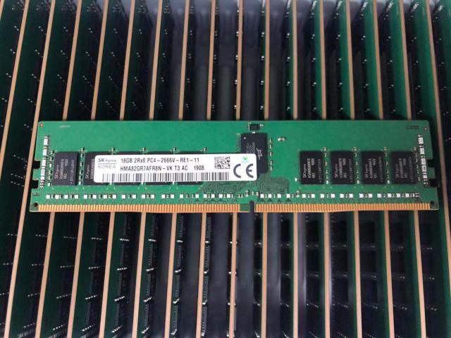 HMA82GR7AFR8N-VK HYNIX16GB DDR4-2666 ECC REG DIMM SERVER MODULE Memory ...