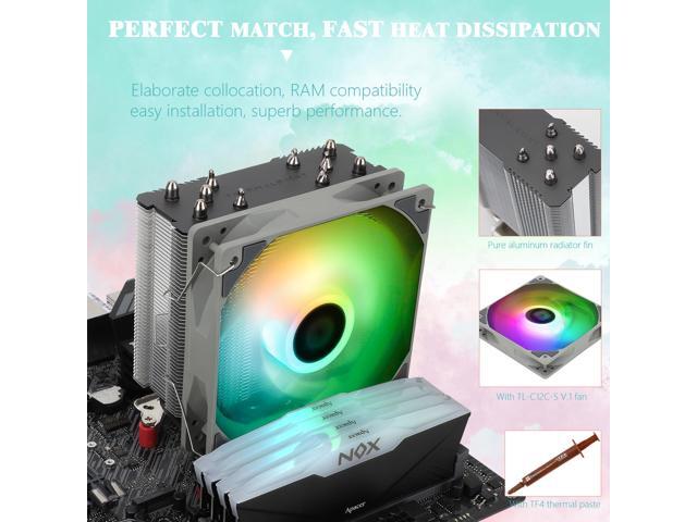 Cpu Air Cooler Thermalright AK120 SE ARGB CPU Cooler - 5 Heatpipe Air ...