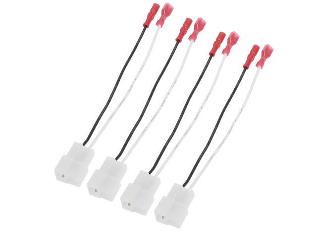 NeweggBusiness 4pcs Car Speaker Connector Harness Adapter 72 9300 for Nissan Sentra 1987 1990