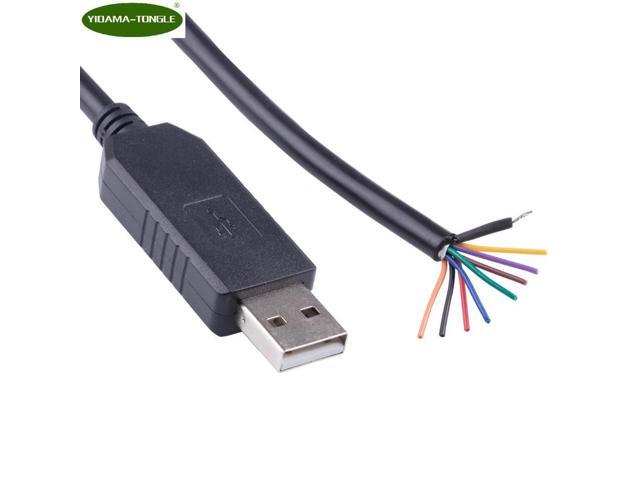 Usb To Rs232 Serial 9 Wires Cable Pinout Ftdi Chip Driver
