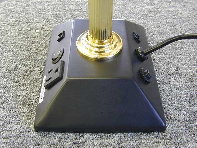 Grandrich Data port table lamp with Built-in Telephone jack ...