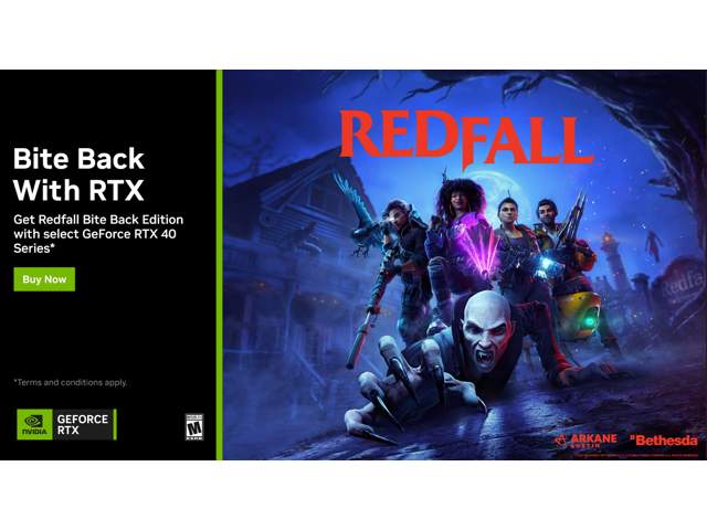 NVIDIA Gift - GeForce RTX 40 Series Redfall Bite Back Edition - Newegg.com
