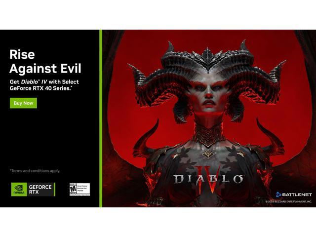 NVIDIA Gift - GeForce RTX 40 Series Diablo IV - Newegg.com