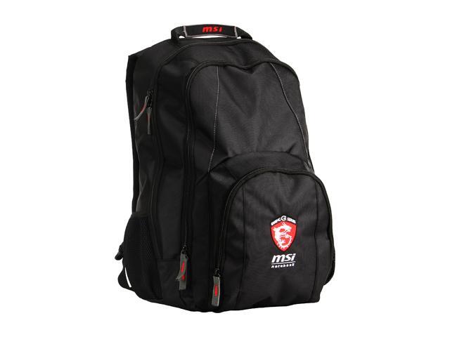 MSI Gift - Gaming Laptop Backpack Fits up to 17" - Newegg.com