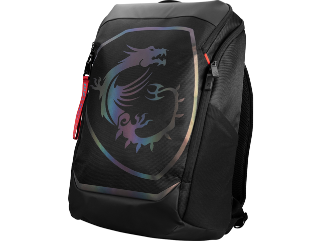 MSI Gaming Backpack Gift - Black polyester Pack Carry Bag Giveway ...