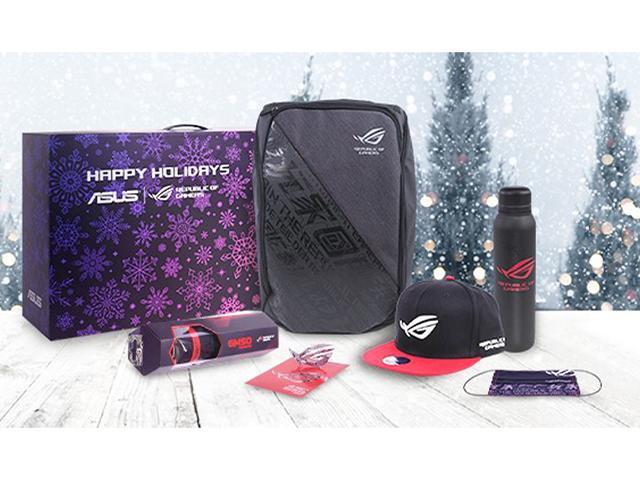 ASUS Special Edition Holiday Giftpack B - 15" Gaming Backpack, ROG ...