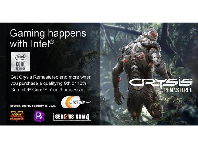 Intel Gift - Crysis Remastered Game Bundle, Redemption Expires: 03/30 ...