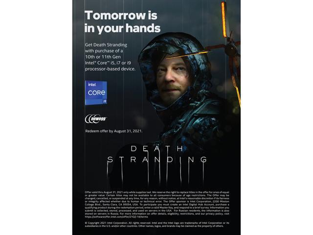 Intel Gift - Death Stranding Gaming Bundle - Newegg.com