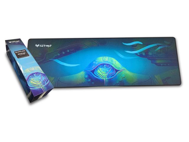Sapphire Mouse Mat with Nitro Design (900 x 300 x 3 mm) - Newegg.com