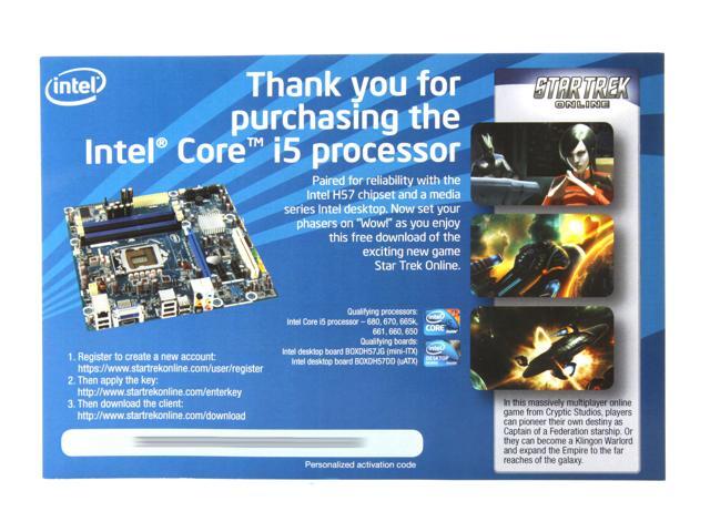 Intel Gift Game - Star Trek Online - Newegg.com